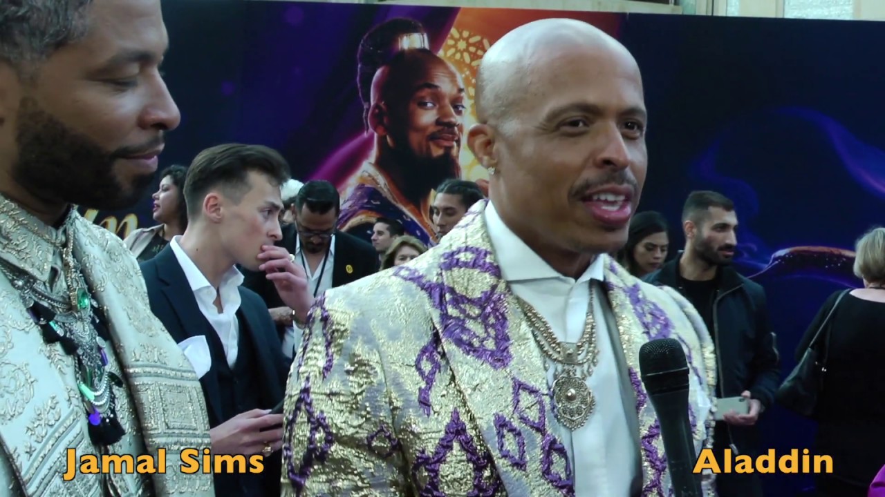 Choreographer Jamal Sims at the "ALADDIN" premiere - YouTube