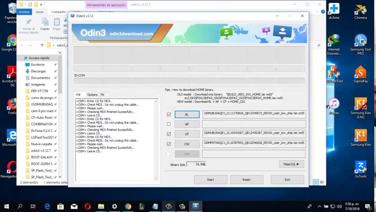 J320M FIRMWARE DE 4 ARCHIVOS PARA REPARAR ERROR DE FLASHEO - YouTube