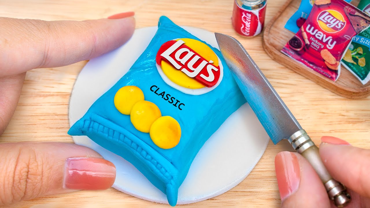 So Yummy Realistic Miniature Lay's 3D Cake Decorating Recipe - Amazing ...