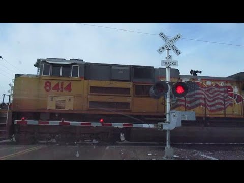 UP 8414 South Short MSSNP (3-11-2020) - YouTube