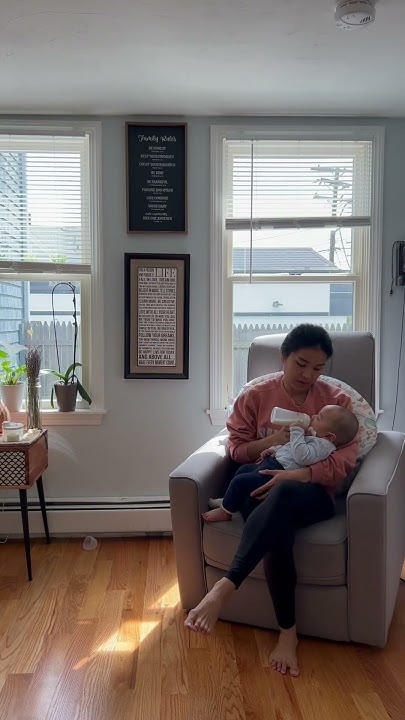 Daily life with 7 months old baby p1. Cheers to all the moms out there ...