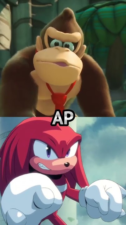 Donkey Kong vs Knuckles Remake - YouTube
