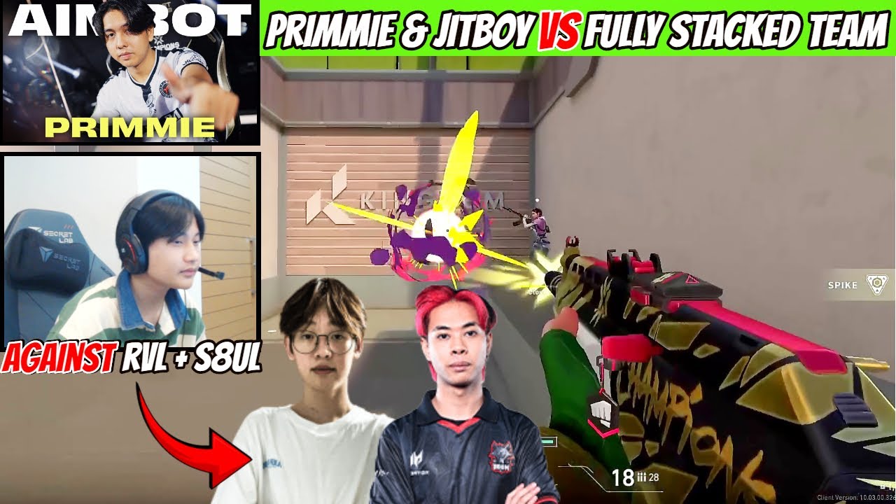 TLN Primmie Duo With Jitboy & Stacked Against S8UL + RVL in Apac Ranked ...