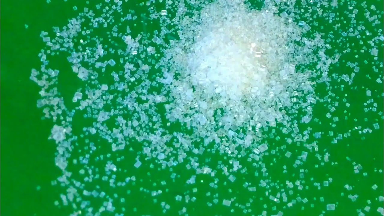 Sugar Falling green screen effect Stock footage - YouTube
