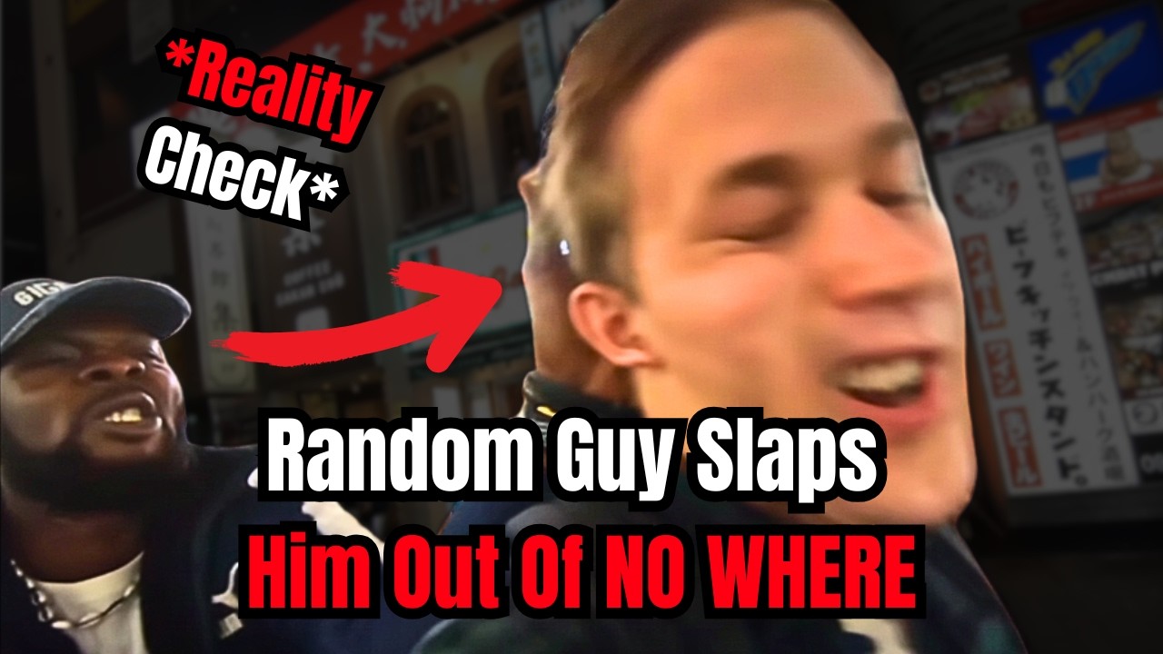 REALITY CHECK IN JAPAN STREETS American Streamer CAUGHT - YouTube