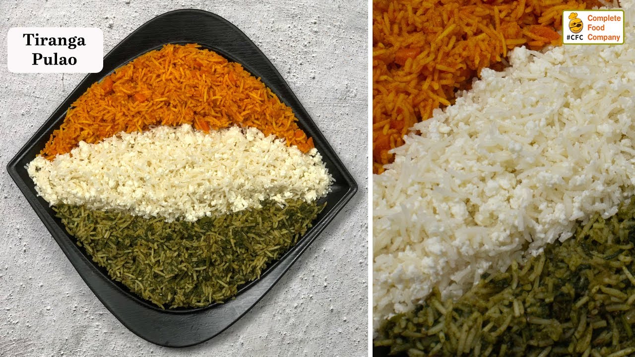 Tiranga Pulao Recipe | तिरंगा पुलाव रेसिपी | Tri color rice ...