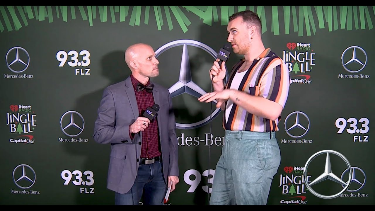 Sam Smith in the Mercedes-Benz Interview Lounge - YouTube