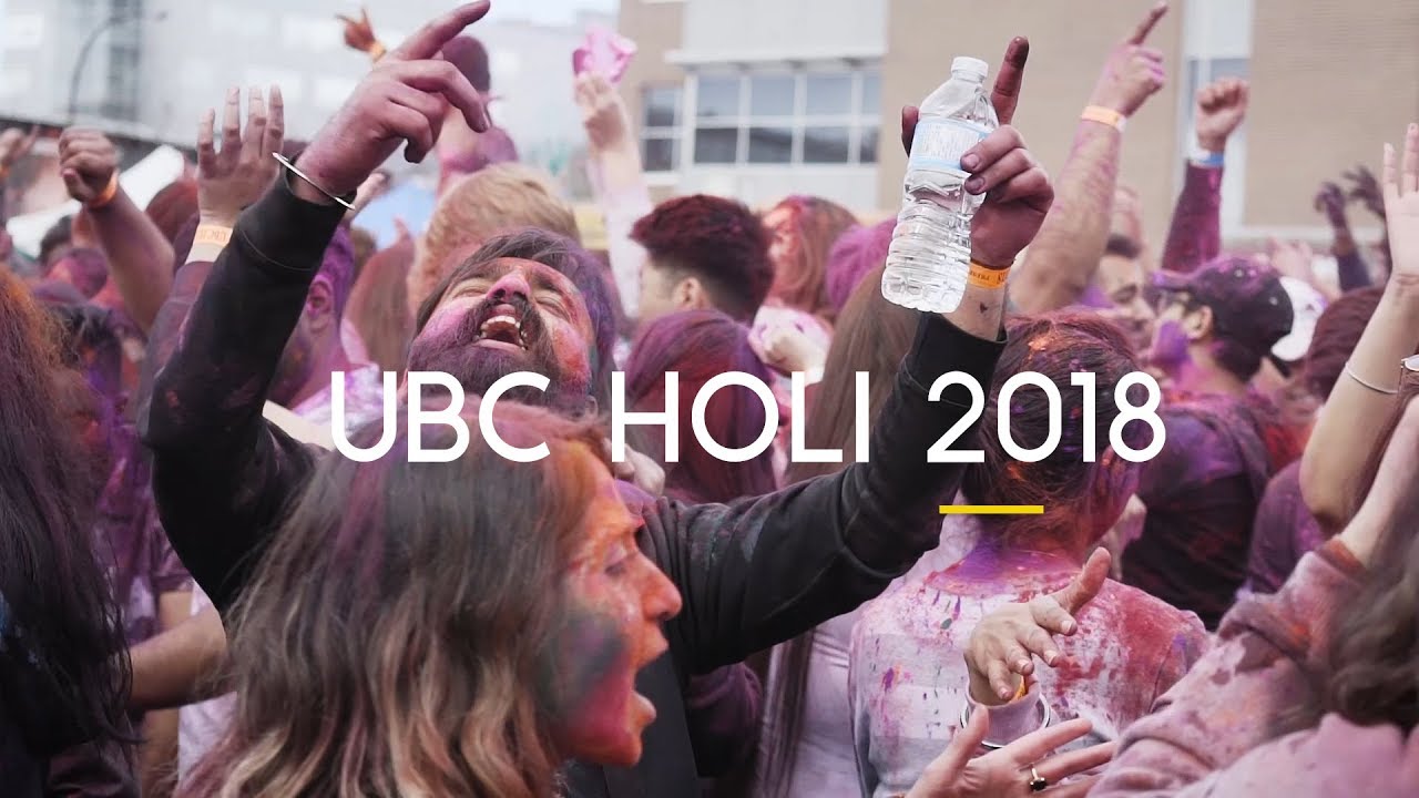 UBC Holi 2018 Recap - YouTube