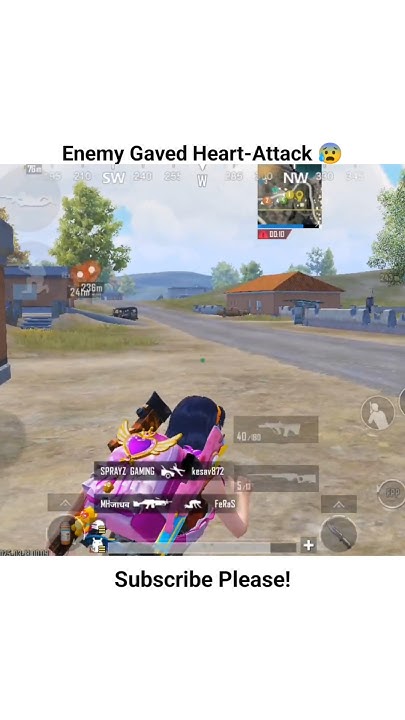 Enemy Surprised Me ☠️ #bgmi #pubgmobile #bgmishorts #pubg #gaming #shorts #shortsfeed # ...