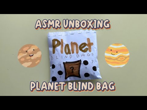 Relaxing ASMR Unboxing Planet Blind Bag🪐 - YouTube