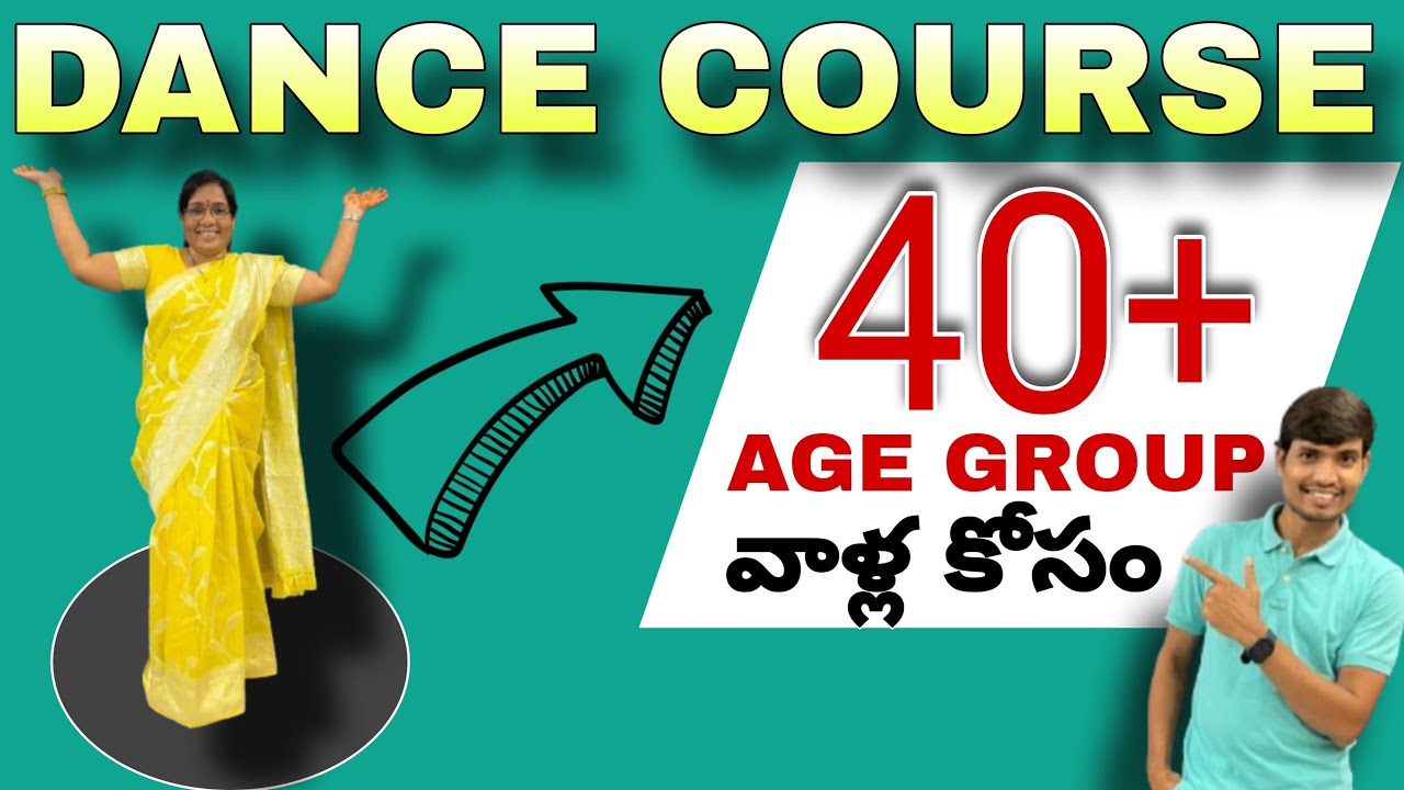Dance Course For 40+ Age Group | Basic & Simple Dance Steps | PART 1 ...