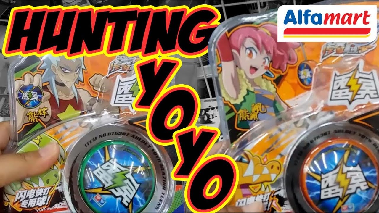 Hunting Yoyo Blazing Teens di Alfamart | Yoyo Thunder Hades - YouTube
