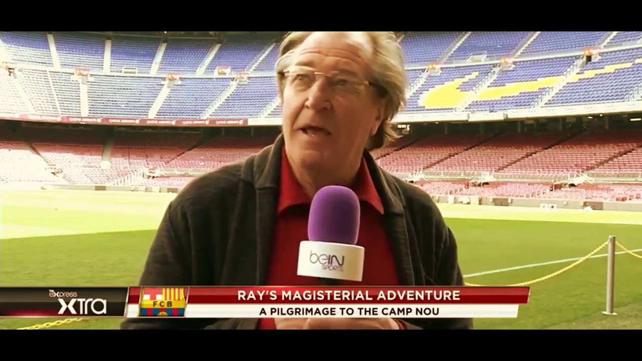 Ray Hudson visits the Camp Nou for the First Time - YouTube