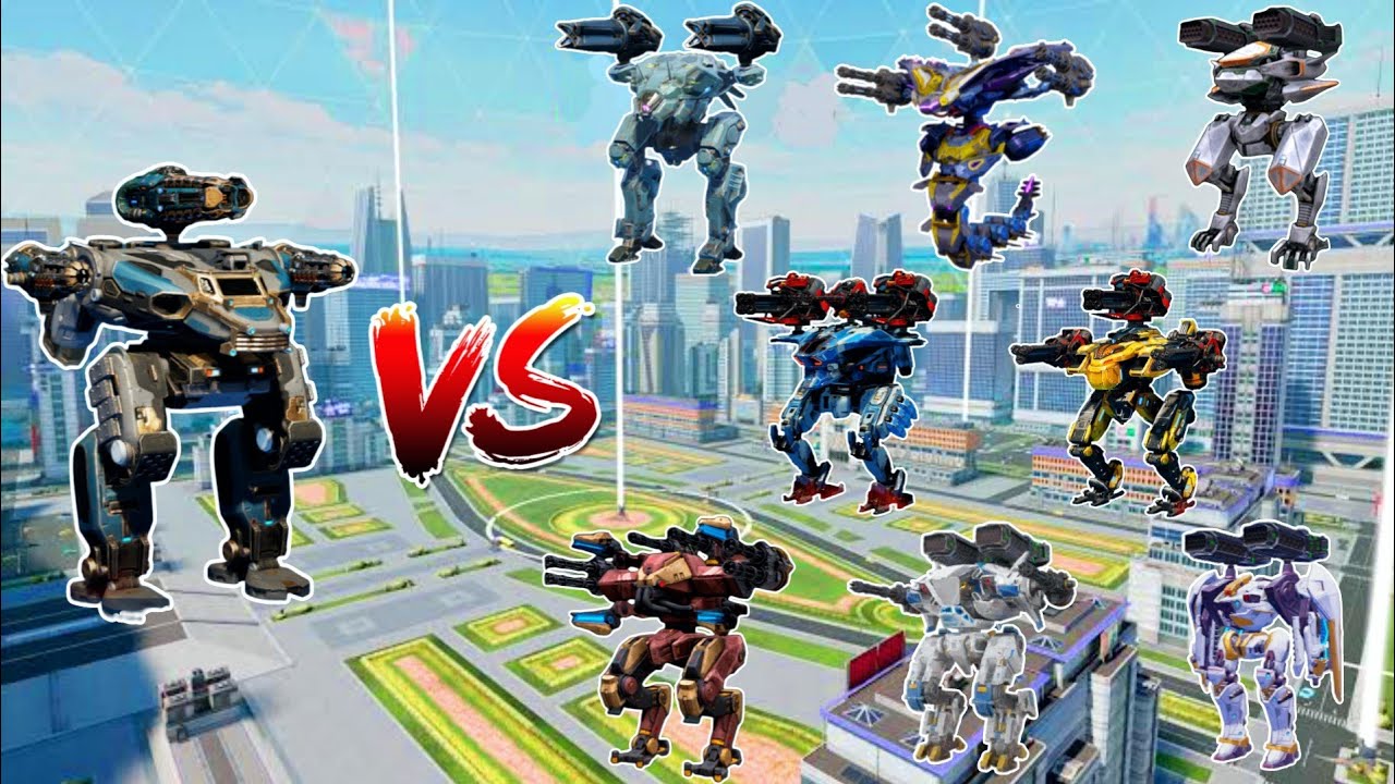 WR🔥New Overpowerd Raptor Vs Other Robots Comparison |WAR ROBOTS| - YouTube