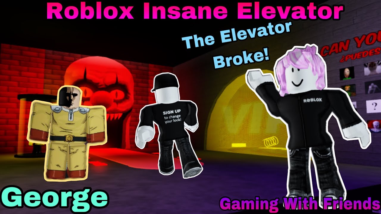 Roblox Insane Elevator With Friends. The Elevator Broke! - YouTube
