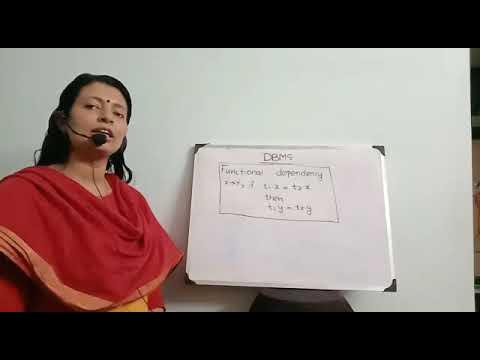 DBMS-functional dependency | Malayalam class | CHAPTERS - YouTube