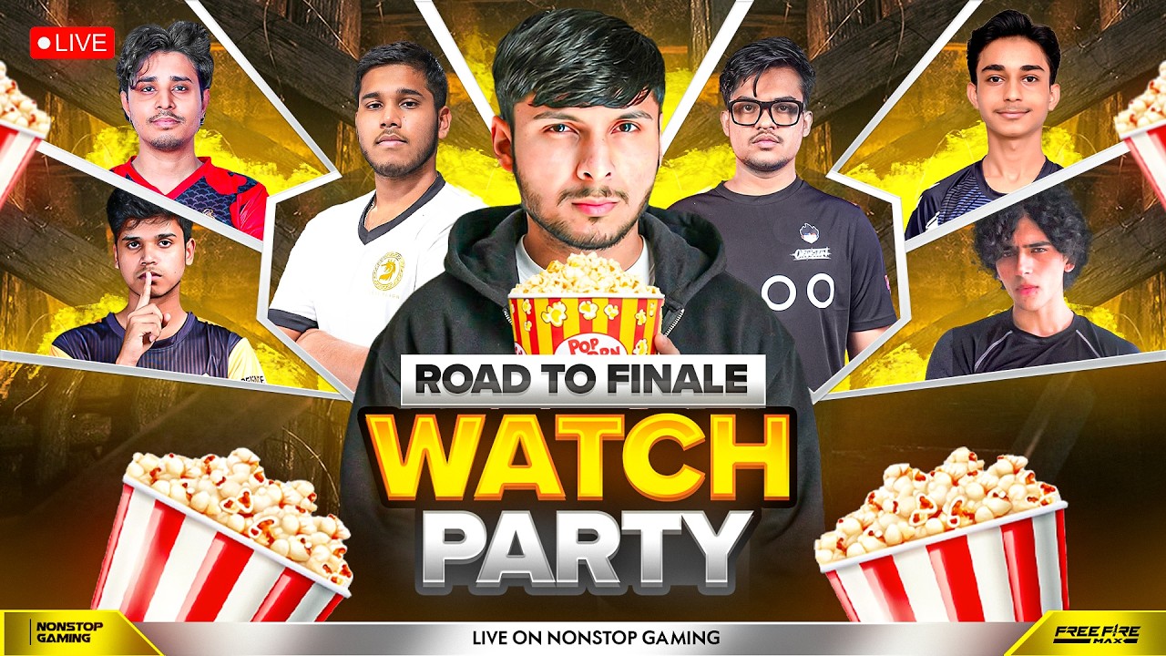 FFMIC OFFICIAL WATCH PARTY TOP 2 👉LAN FINALS 🥶 FT- GDR, TG, TSG # ...