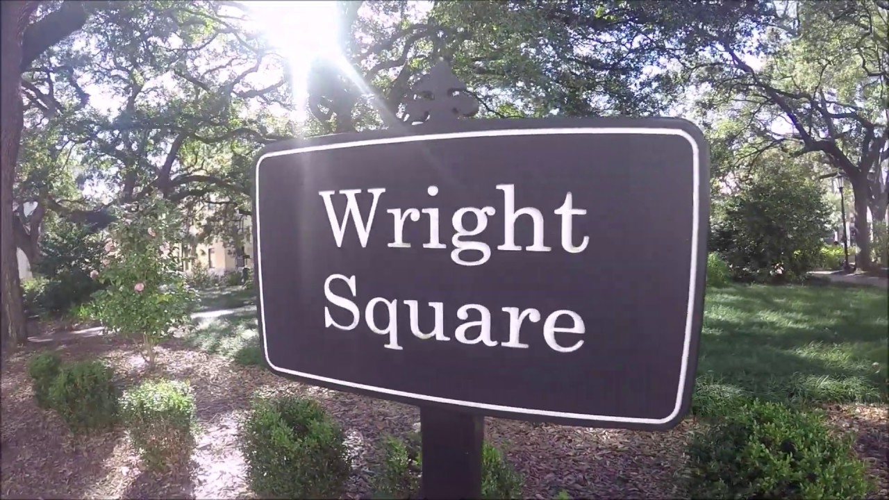 Wright Square - Savannah, Georgia - YouTube