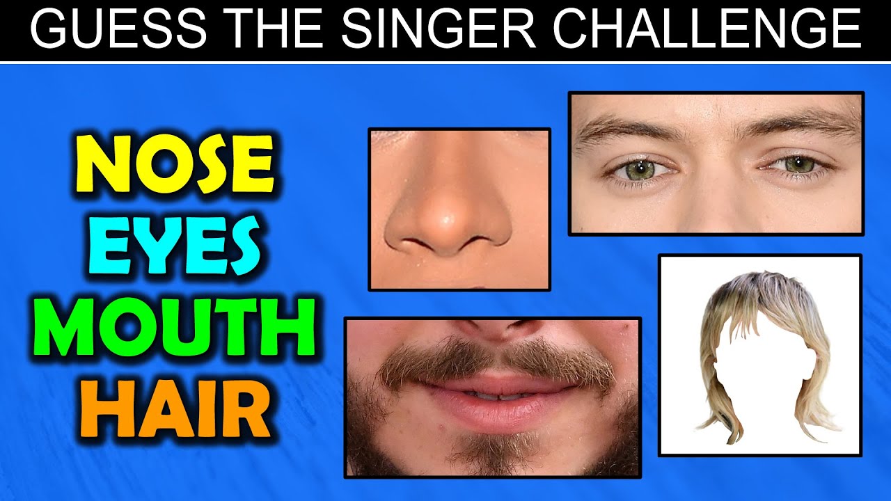 Guess The Singer By Their HAIR, EYES, MOUTH or NOSE {Physical Feature ...