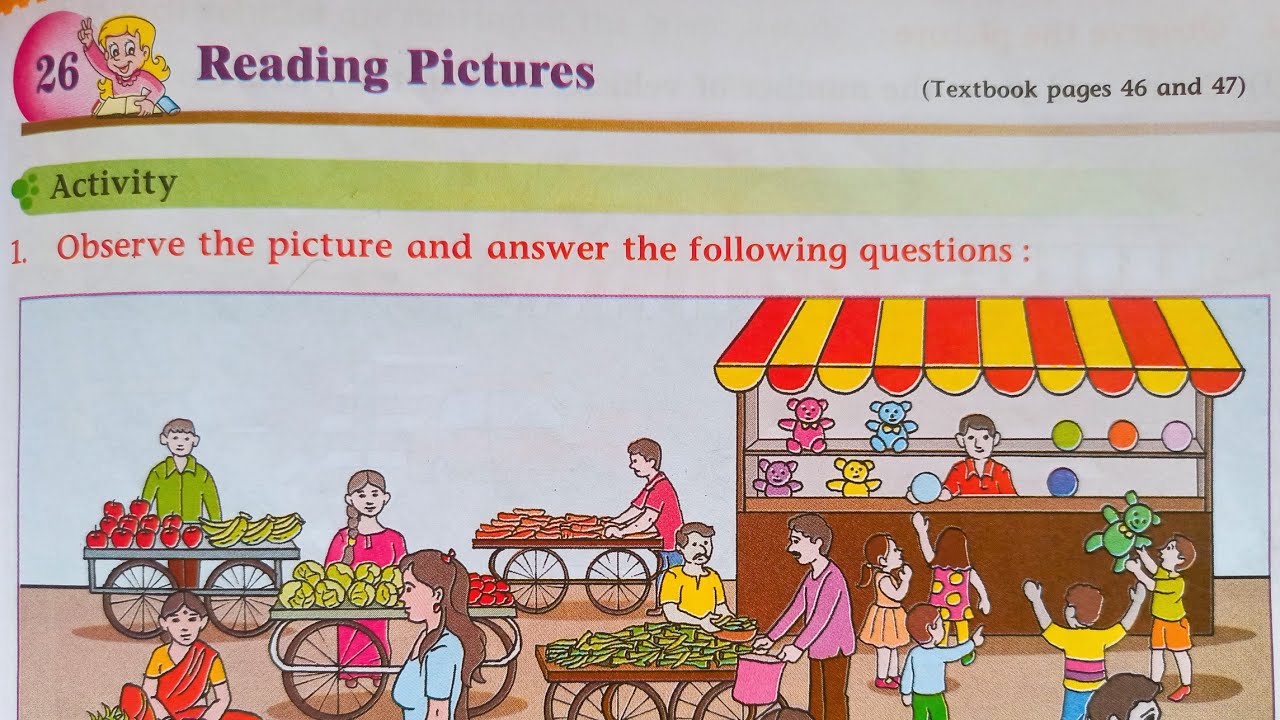 Mathematics STD 2 | Chap 26 | Reading Pictures | @sdteacher1582 ...