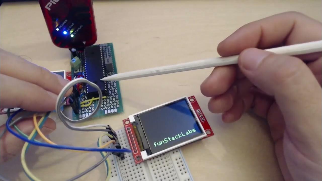 Driving 1 Lcds With Pic18f Micro Controllers Youtube