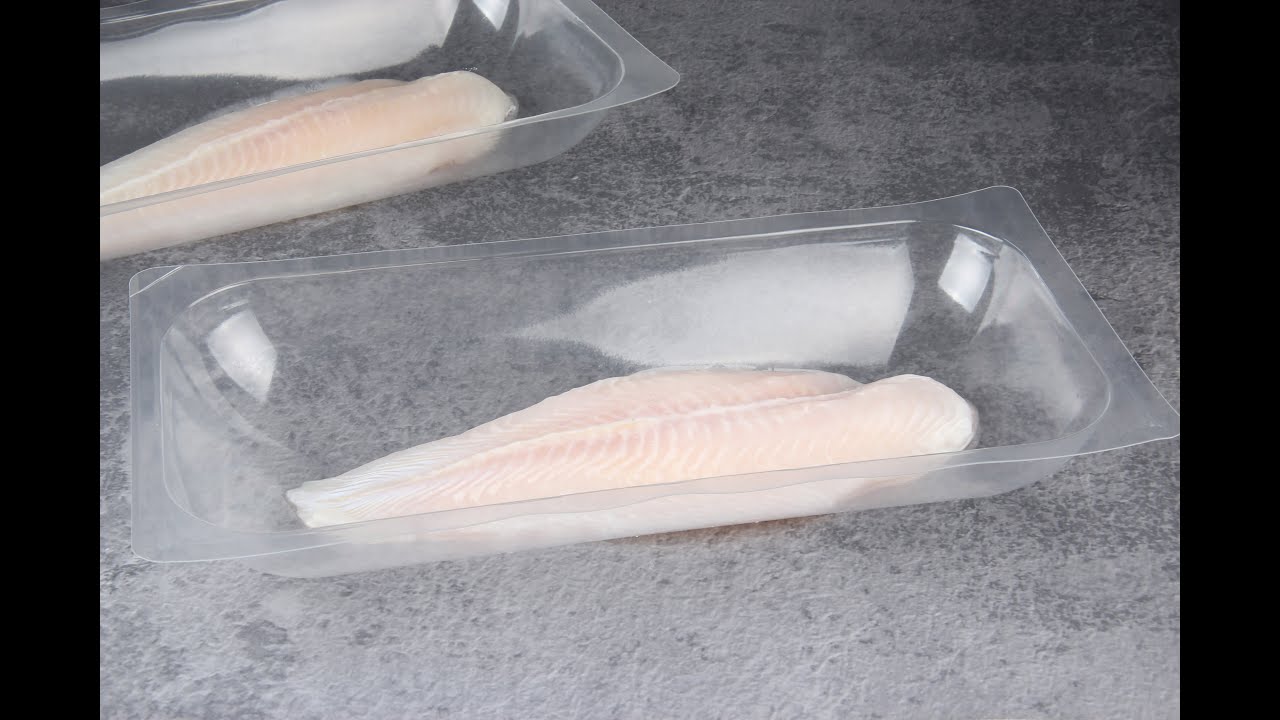 Thermoforming Vacuum Skin Packaging For Fish Fillets - YouTube