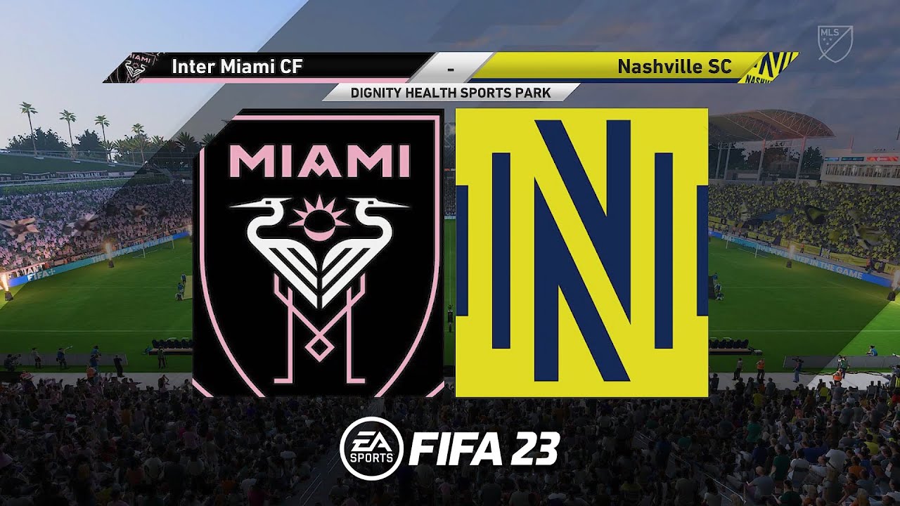 FIFA 23 - Inter Miami vs Nashville SC - League Cup Final 2023 | PC ...