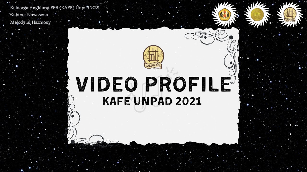 Video Profile KAFE UNPAD 2021 - YouTube