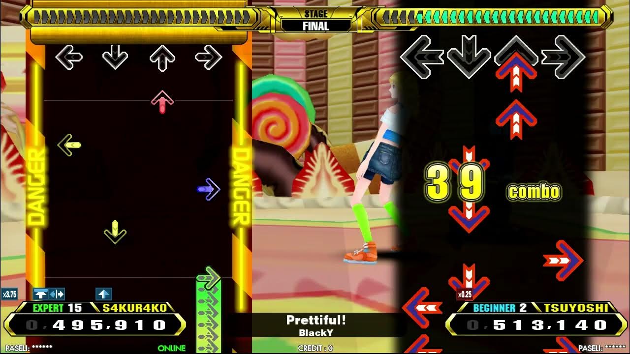 【DDR A3】Prettiful!(BEGINNER) - YouTube