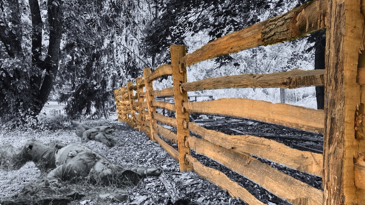 Building an AUTHENTIC Civil War Fence - YouTube