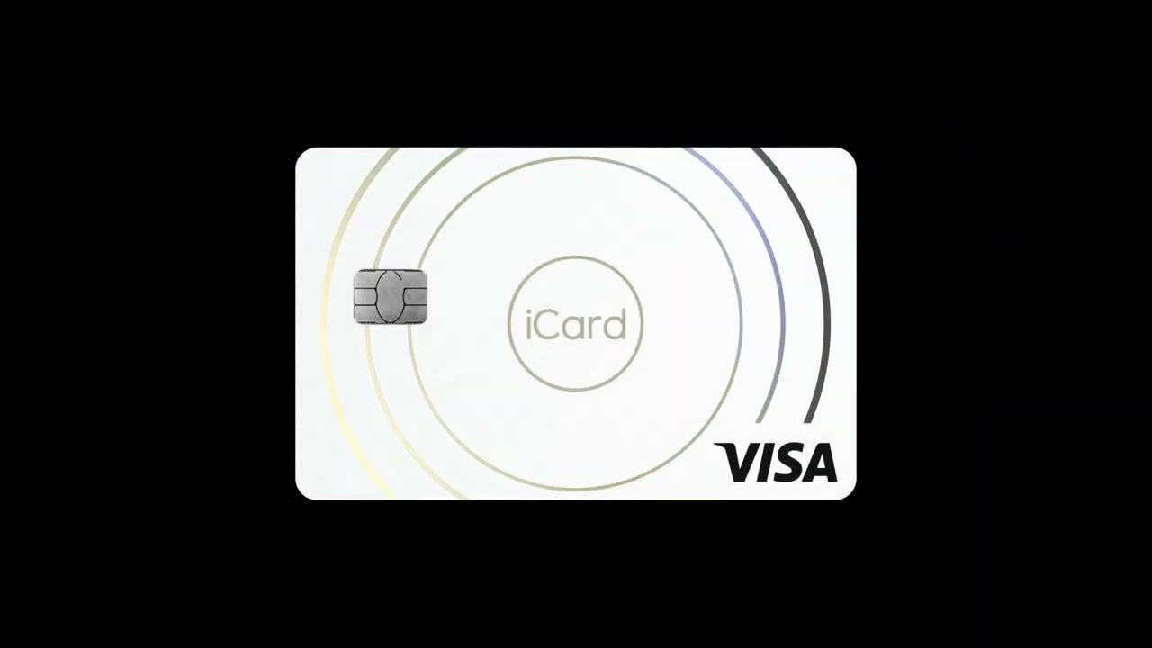 iCard Visa debit – now with a new minimalist design! - YouTube