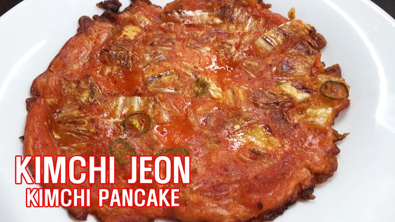 KIMCHIJEON( KIMCHI PANCAKE ) ONE-PAN - YouTube