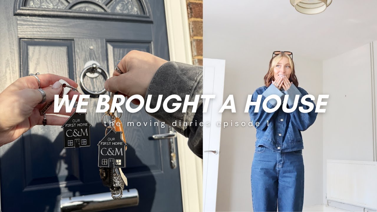 WE BOUGHT A HOUSE! moving diaries ep 1 | first home, collecting the ...