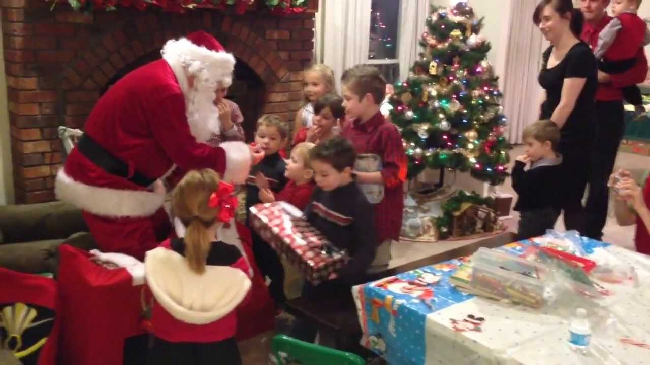 Santa Visit - 2013 - YouTube