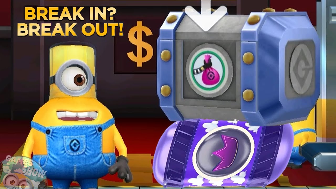 Rewards Stage 1 The End Break in? Break out! Minion Rush Jelly Jar ...