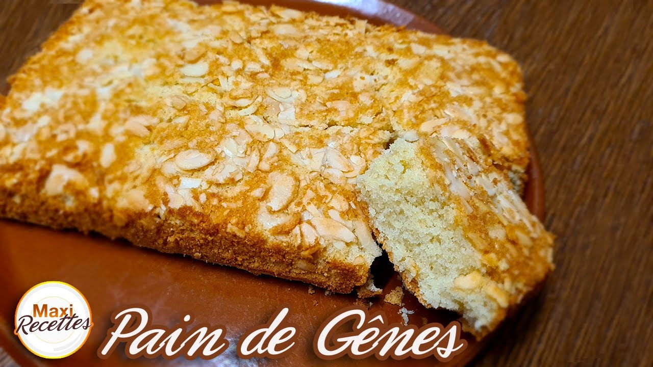 Pain de Gênes Recette Facile et Rapide - YouTube
