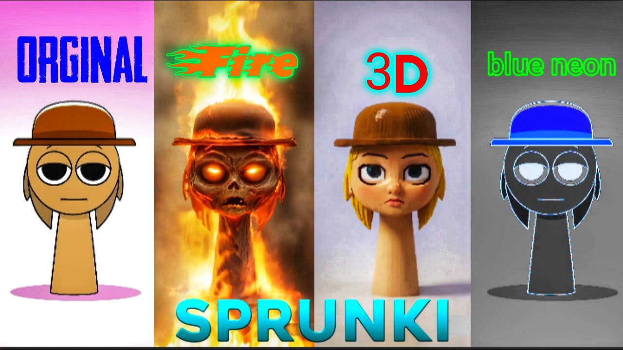 Sprunki Incredibox battle | fire 🔥, 3D, orginal, neon battle | # ...