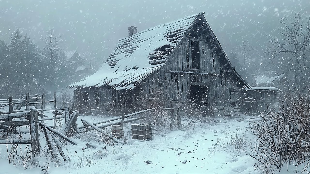 Piercing Blizzard Sounds for Sleeping & Wintry Snowstorm Gusts ...