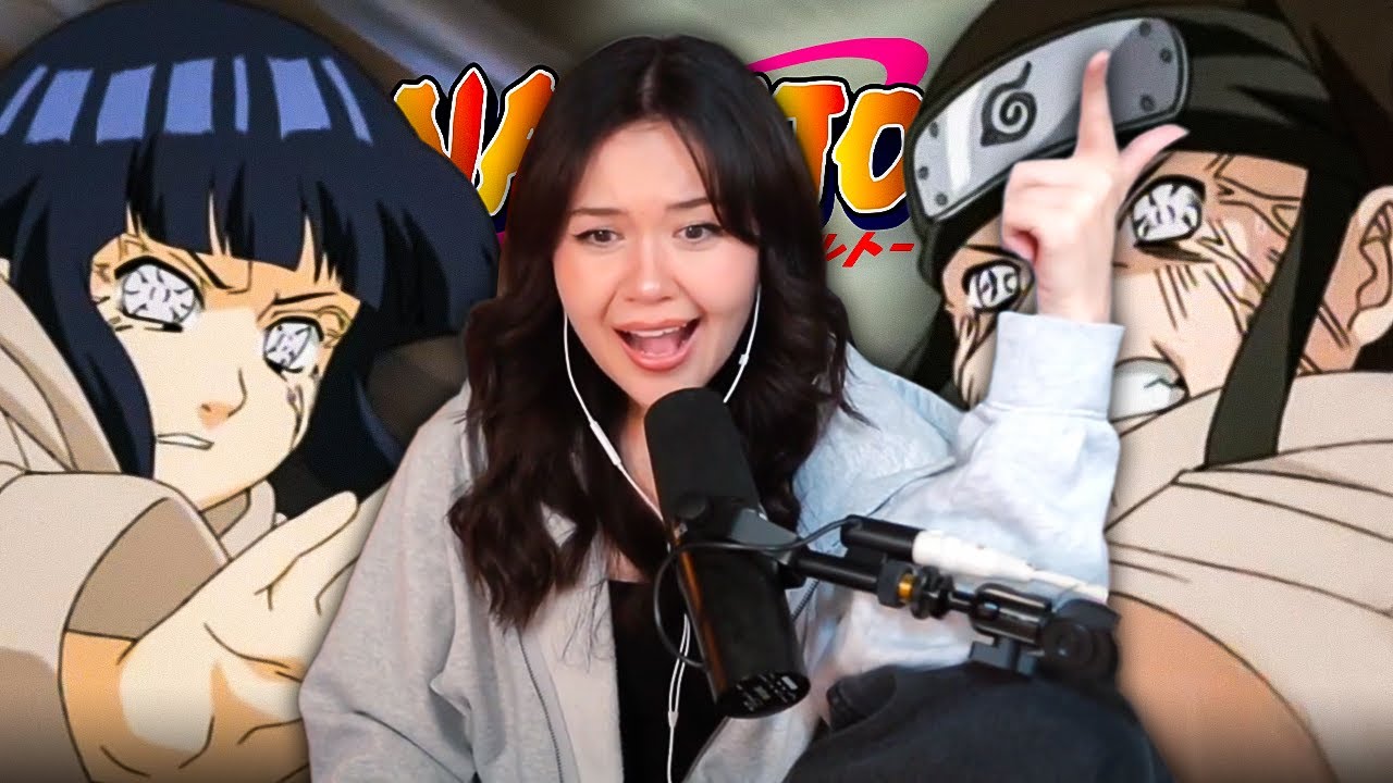 BYAKUGAN BATTLE | NARUTO Episode 45 + 46 REACTION! - YouTube