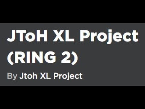 jtoh xl project stuff - YouTube