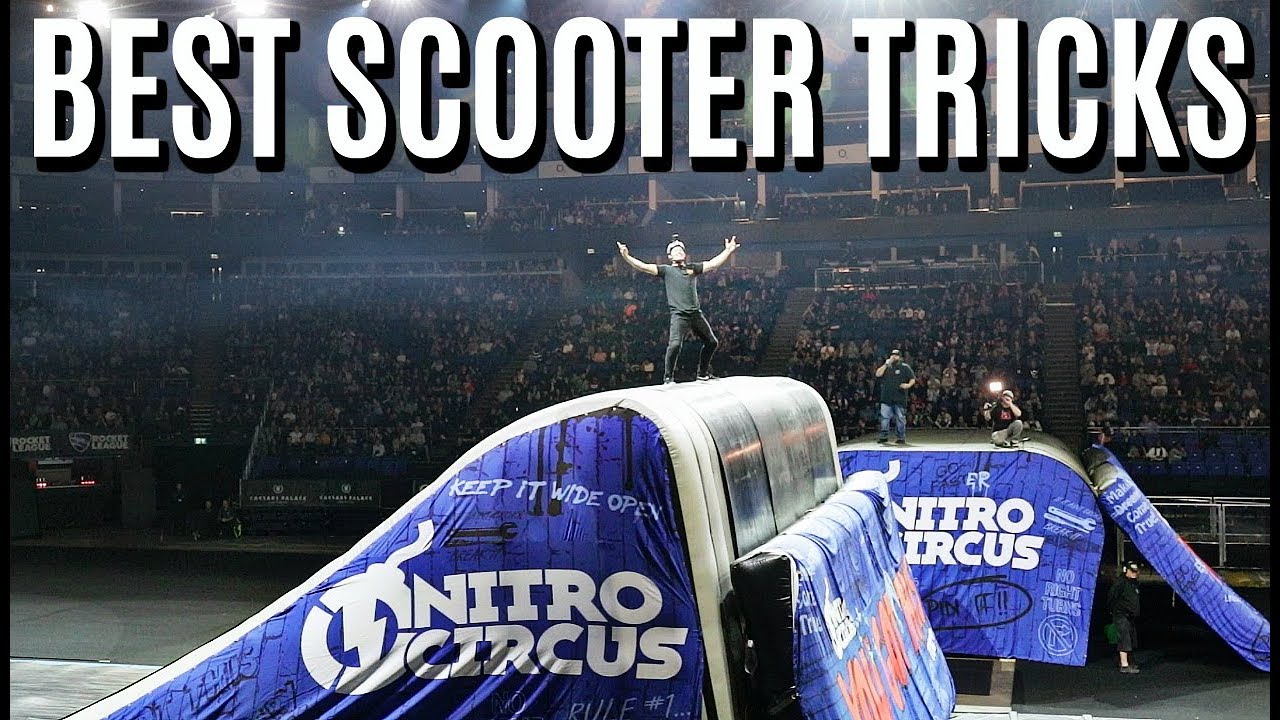BEST SCOOTER TRICKS at NITRO CIRCUS! - YouTube