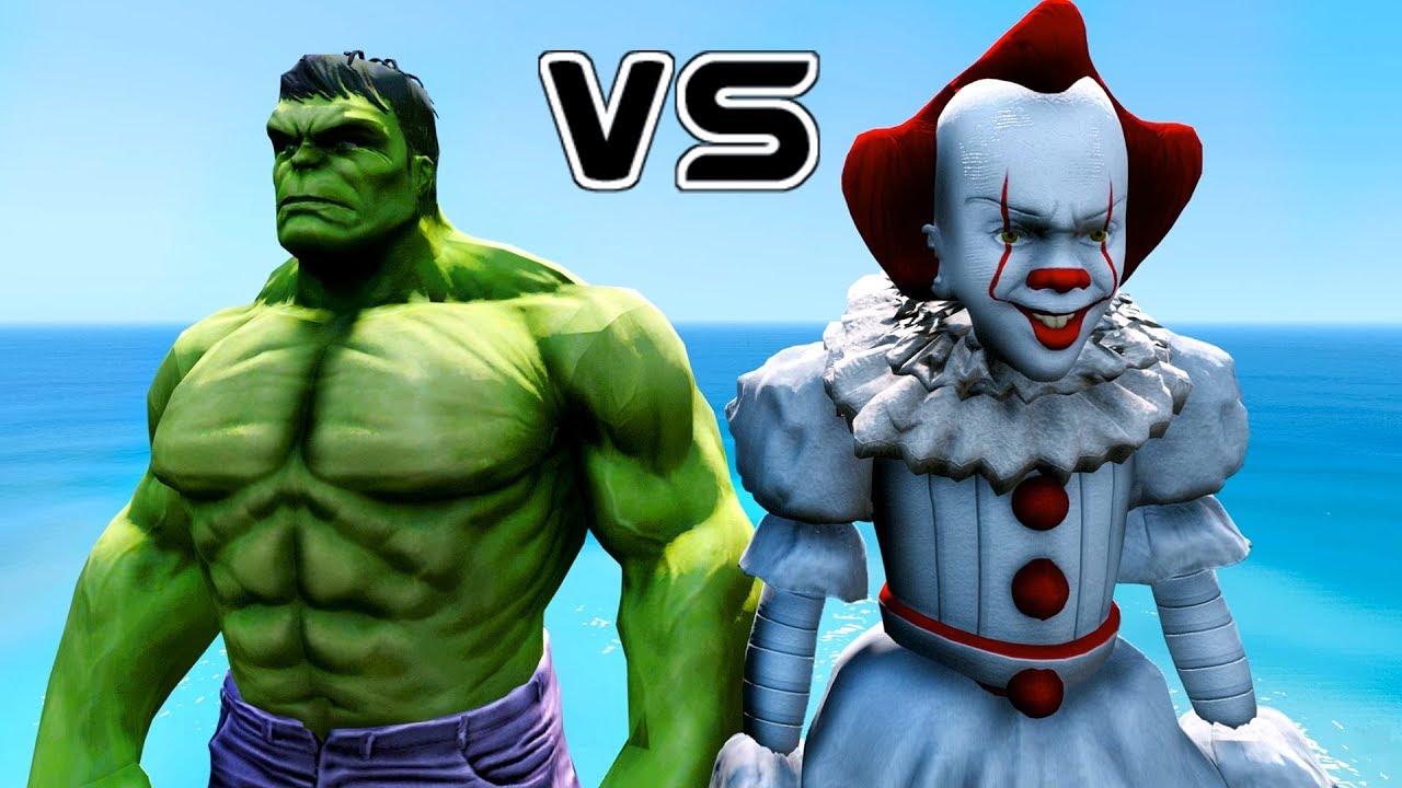 HULK VS PENNYWISE (IT) - EPIC BATTLE - YouTube