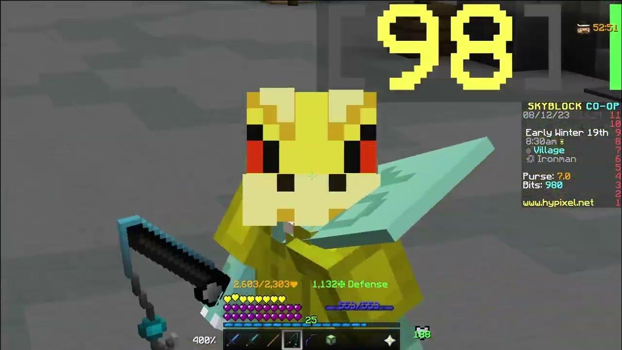 IRONMAN EARLY GAME TIPS | HYPIXEL SKYBLOCK - YouTube