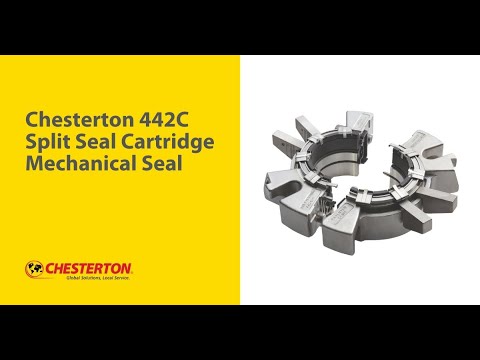 Chesterton 442c Split Seal Cartridge Mechanical Seal - Youtube