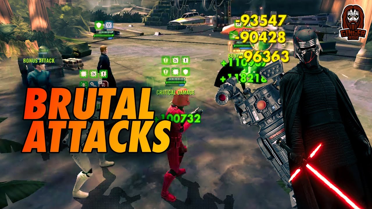 Can I Crush the FIVE GLs Out Front?!?! | SWGOH GAC 5v5 - YouTube