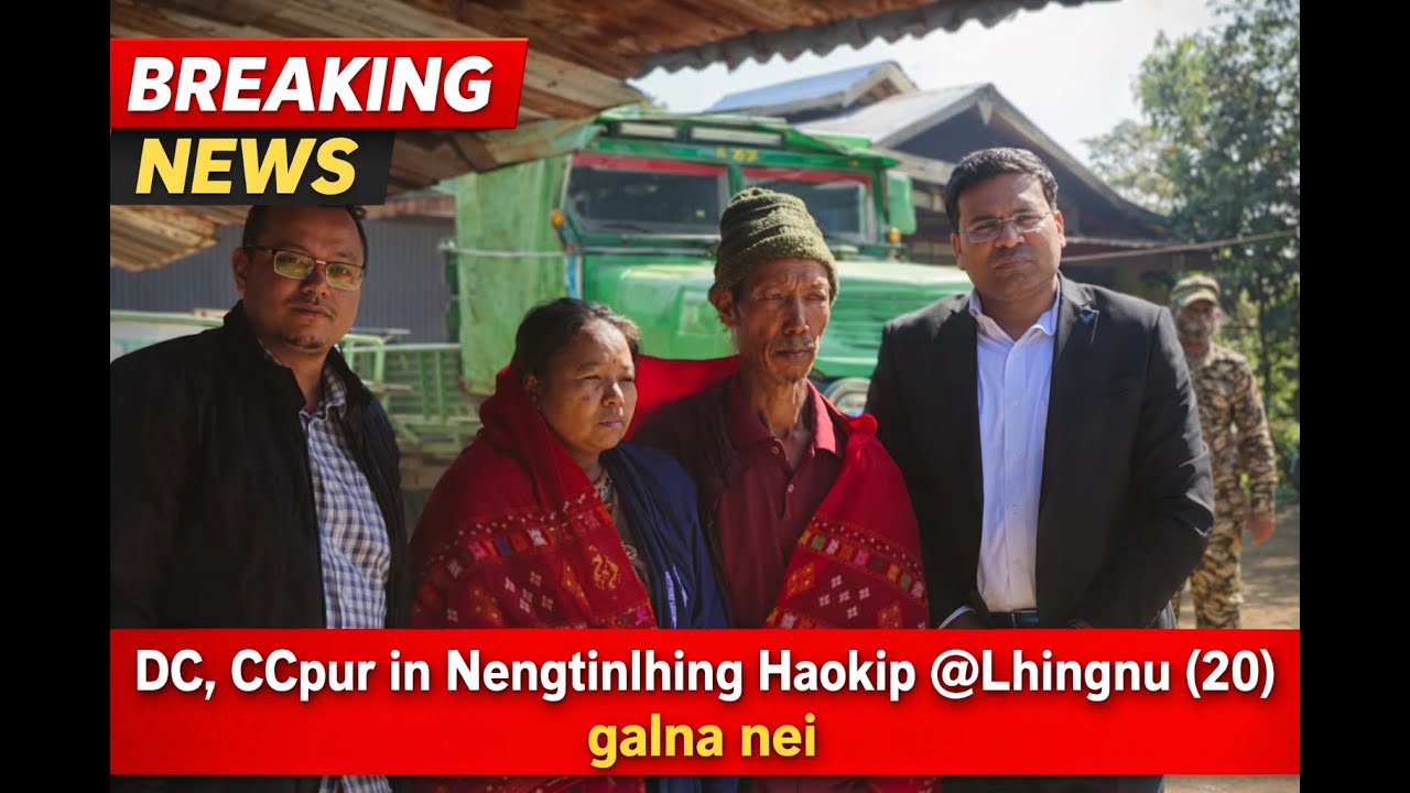 DC-CCpur & SDO-Singngat in Nengtinlhing Haokip @Lhingnu (20) galna nei ...