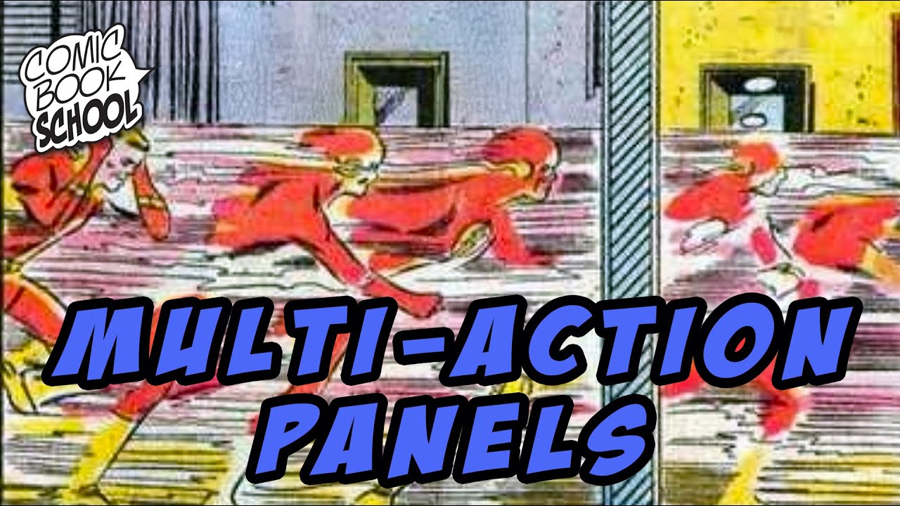 Multi-Action Panels for Comic Storytelling - How to Write & Draw - YouTube