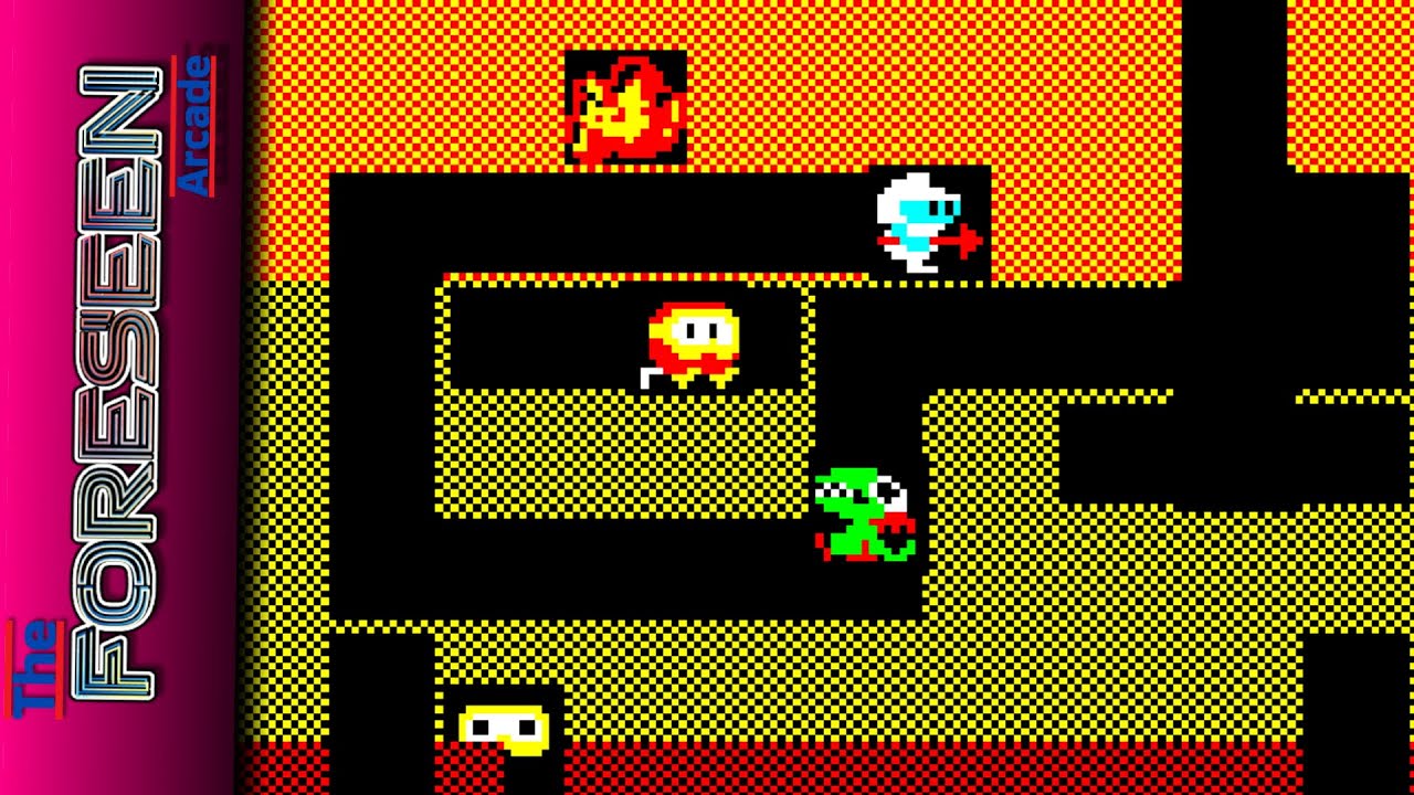 Dig Dug - PC-8801 Gameplay - YouTube