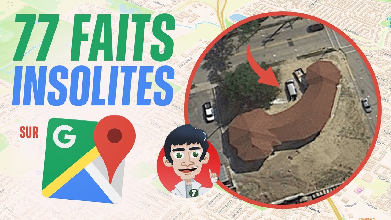 77 Faits insolites sur GOOGLE MAPS - YouTube