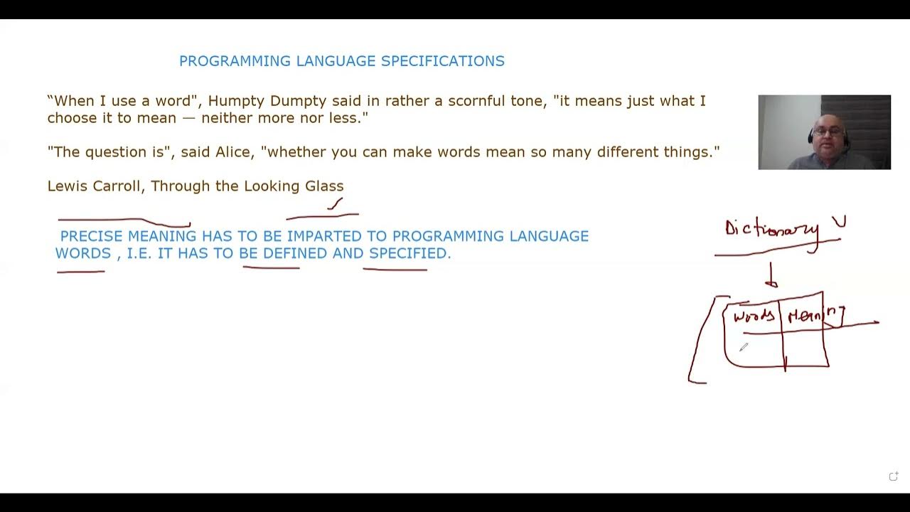5) Programming Language Specifications - YouTube